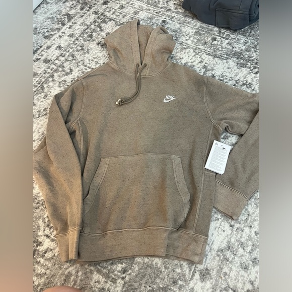 Nike | Shirts | Nike Tan Sweatshirt | Poshmark